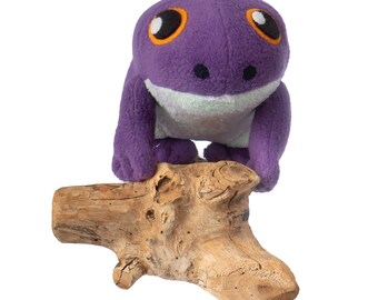 Purple Plush Frog - Etsy