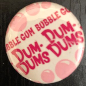 Upcycled Dum-dums Wrapper Pinback Button, Zipper Pull, Magnet, Keychain ...