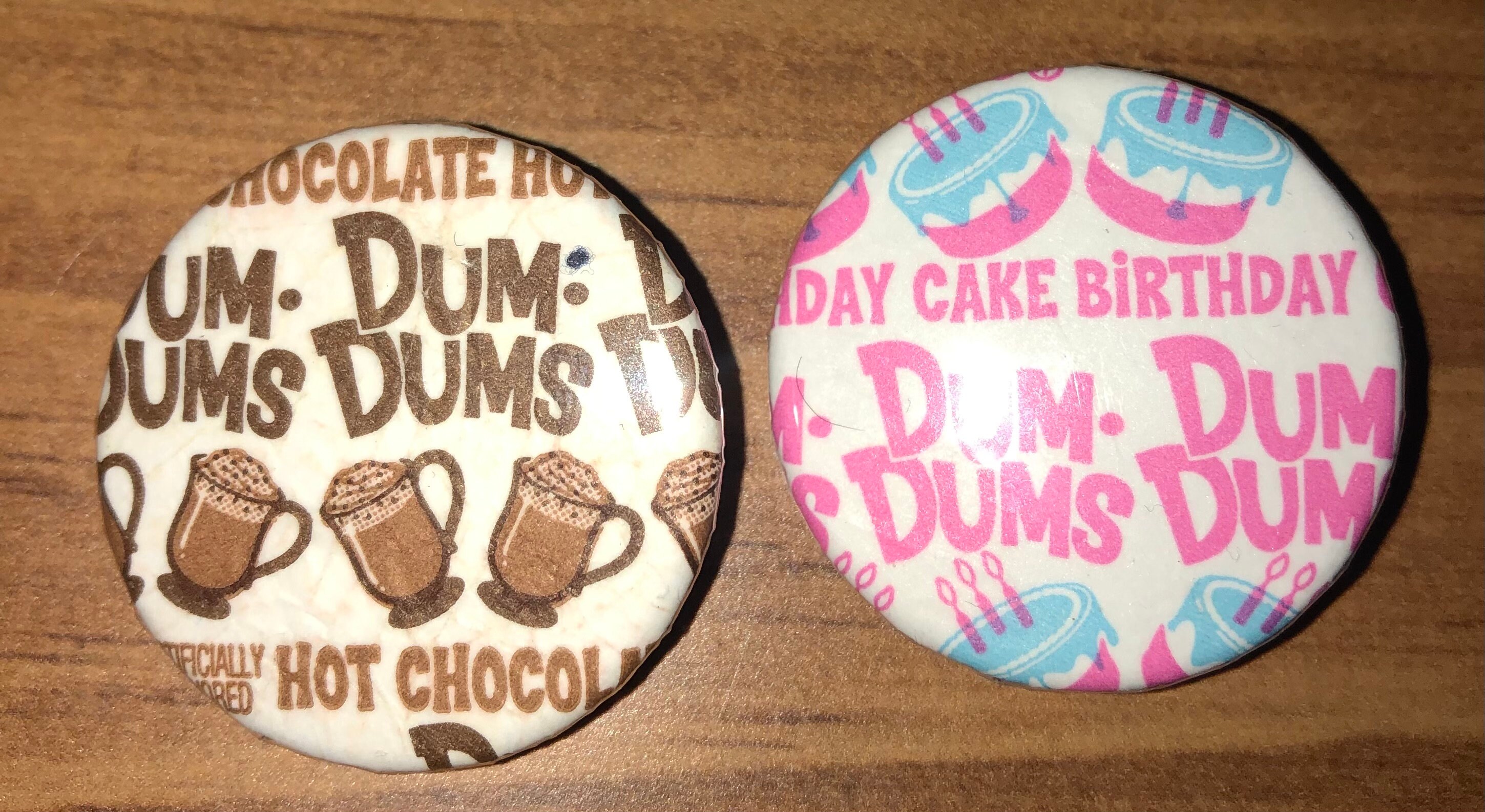 Upcycled Dum-dums Wrapper Pin, Magnet, Zipper Pull, or Keychain 1.25 ...