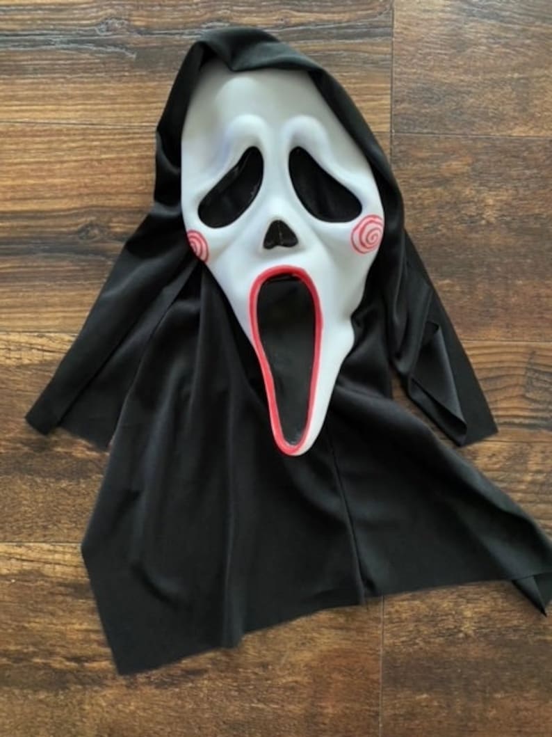 Scream Ghostface Mask Replica (jigsaw Variant) - Etsy