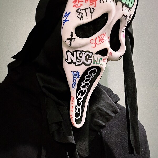 Ghostface Mask - Etsy