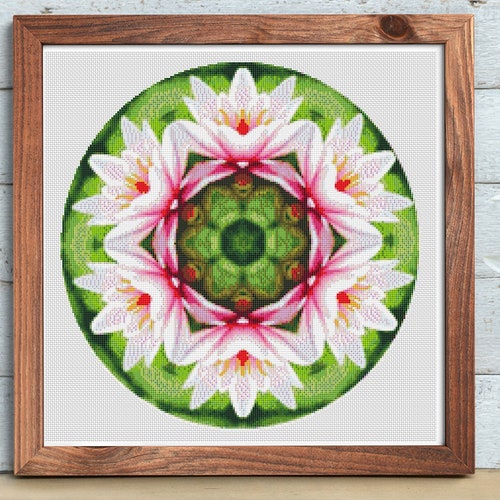 Mandala Squares Cross Stitch Pattern - Etsy
