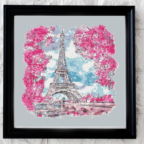 France Cross Stitch Pattern French Sampler PDF Pattern Paris - Etsy