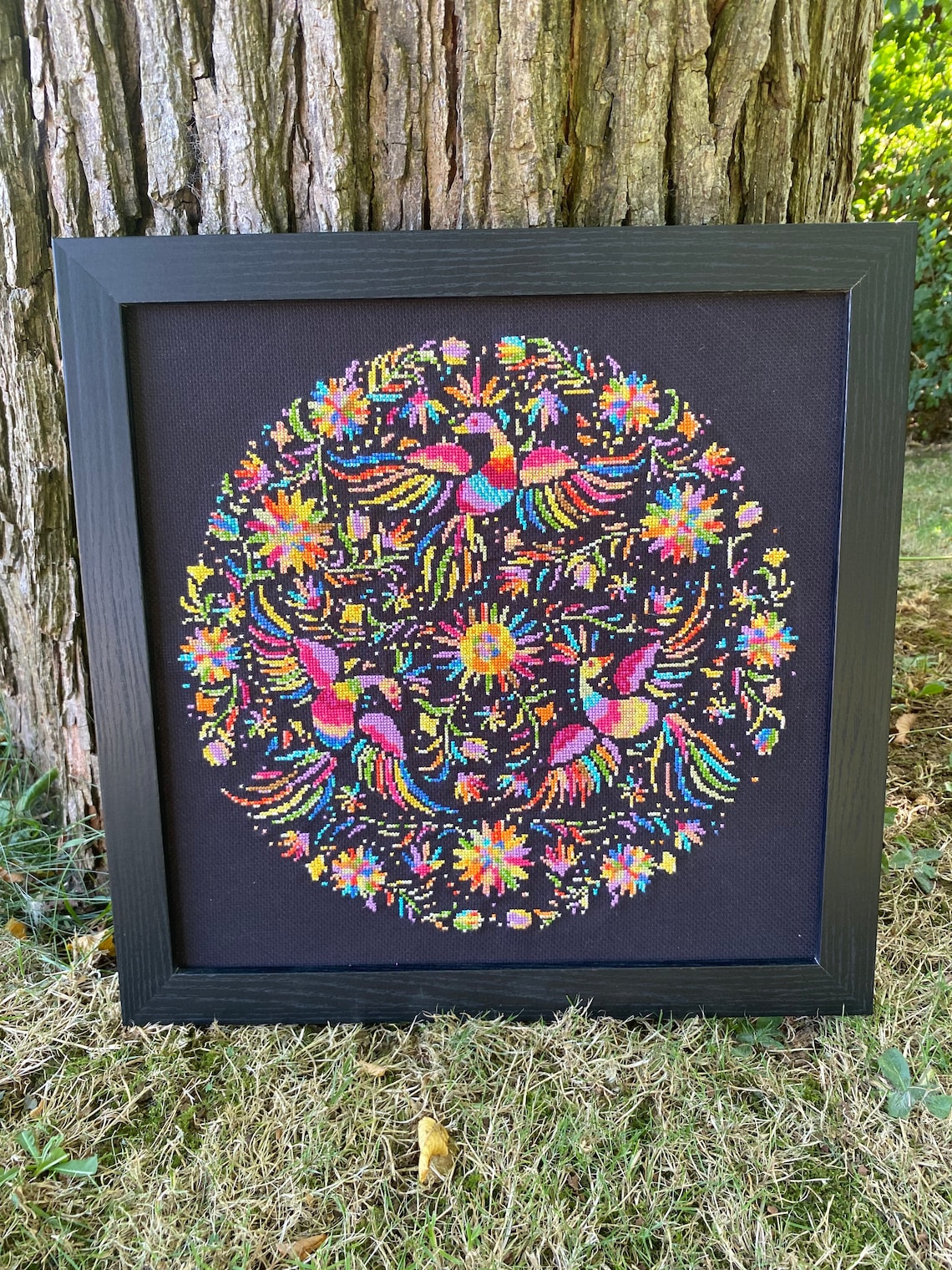 Mexican Circle Cross Stitch Pattern - Instant PDF Download - Etsy