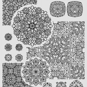 Mandala Sampler Cross Stitch Pattern - Instant PDF Download - Etsy