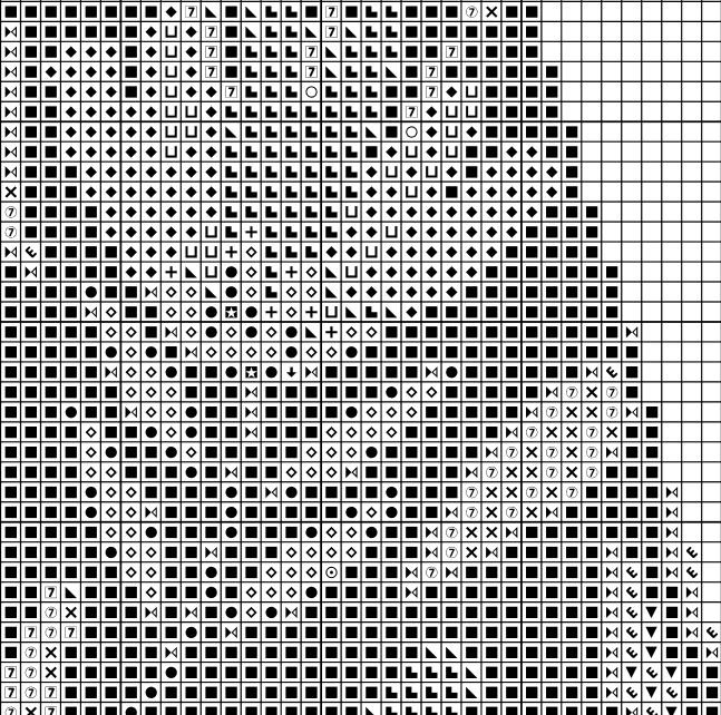 Mexican Alphabet Letter M Cross Stitch Pattern Instant PDF - Etsy