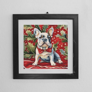 Festive Frenchie Cross Stitch Pattern - PDF Download - Etsy