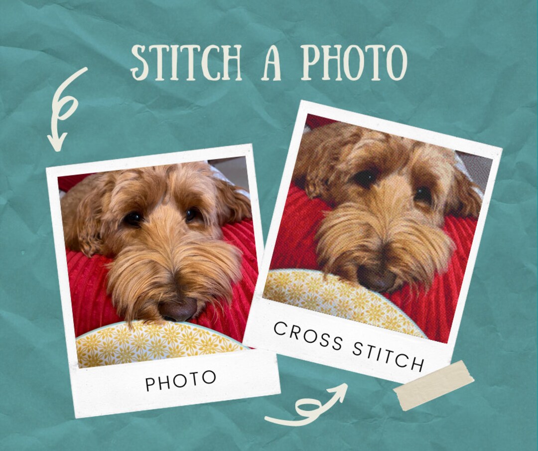 Convert a Photo to Cross Stitch Pattern PDF Download - Etsy