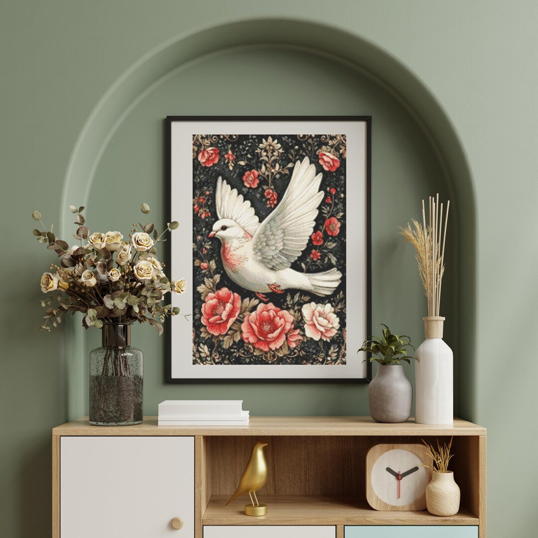 Victorian Dove Pattern - PDF Download - Etsy