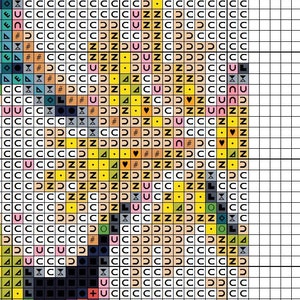 Letter L Tropical Alphabet - Cross Stitch Pattern - Instant PDF ...