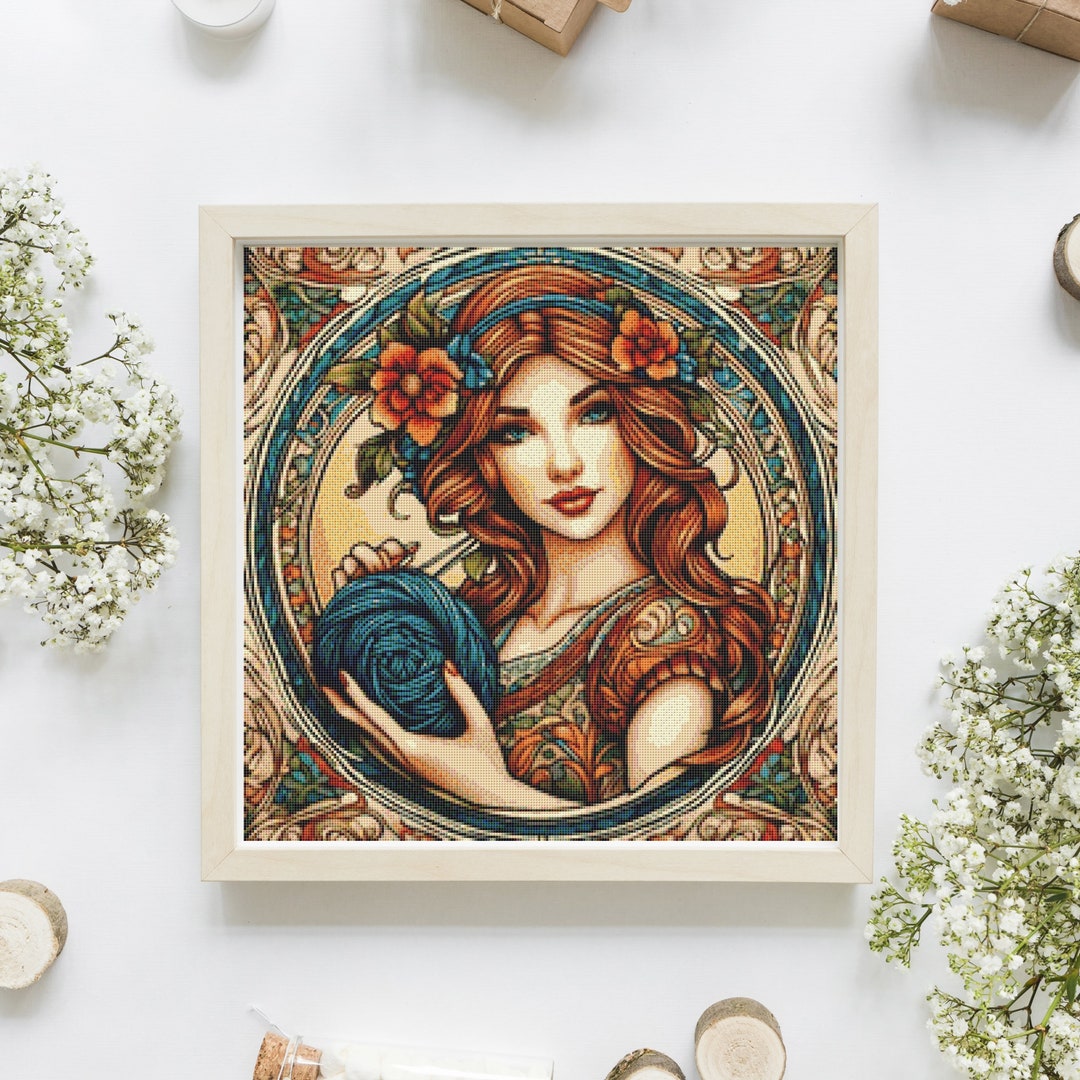 Yarn Beauty Cross Stitch Pattern - PDF Download - Etsy