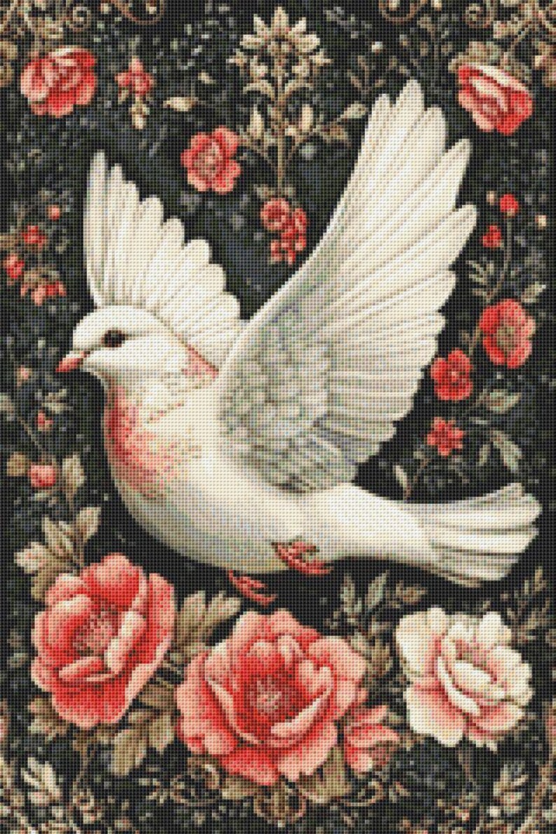 Victorian Dove Pattern - PDF Download - Etsy