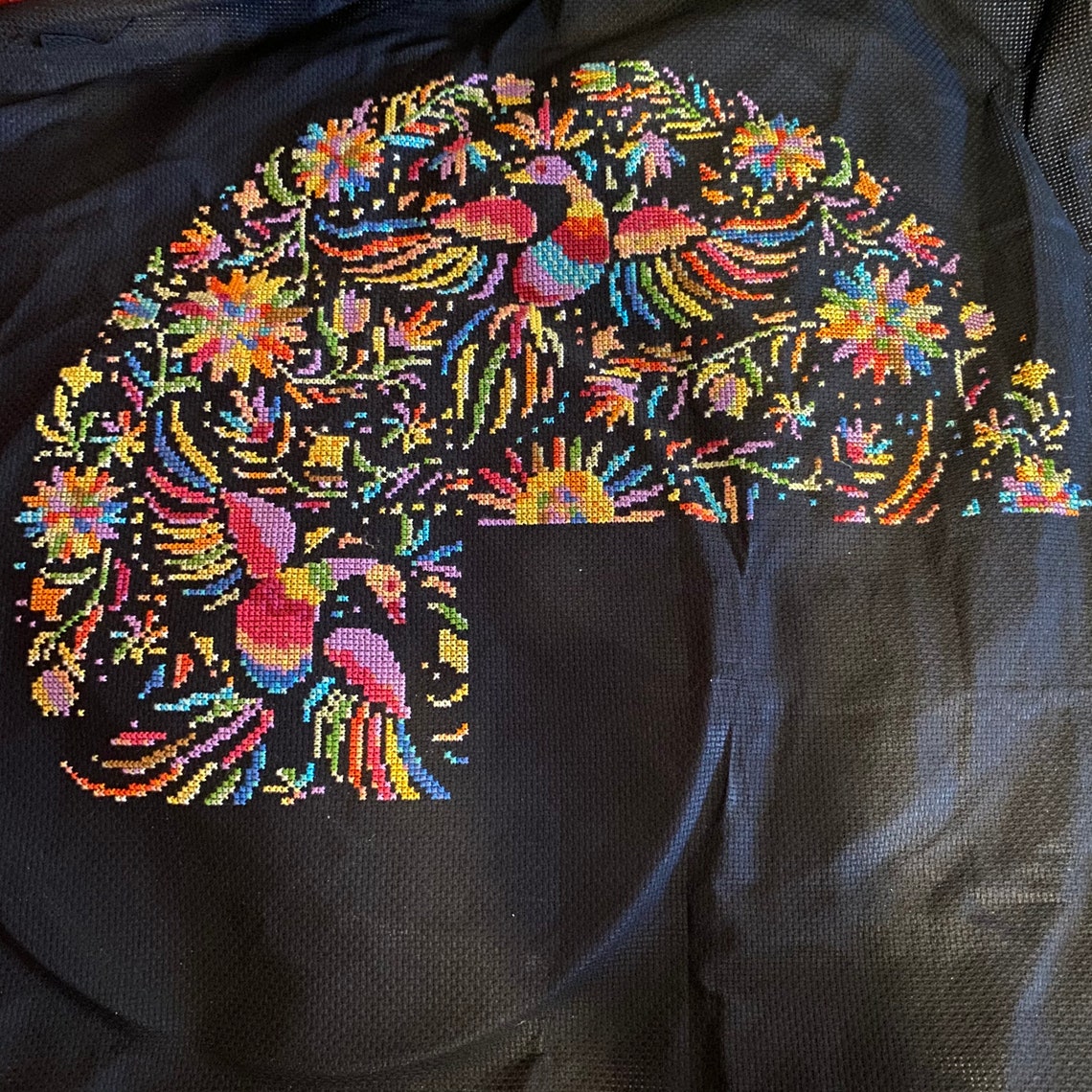 Mexican Circle Cross Stitch Pattern Instant PDF Download | Etsy