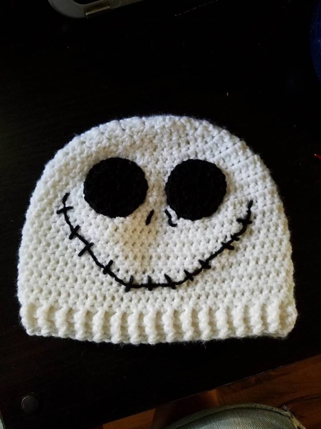 Skeleton Skull Beanie - Etsy