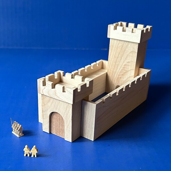 Wooden Castle - Etsy