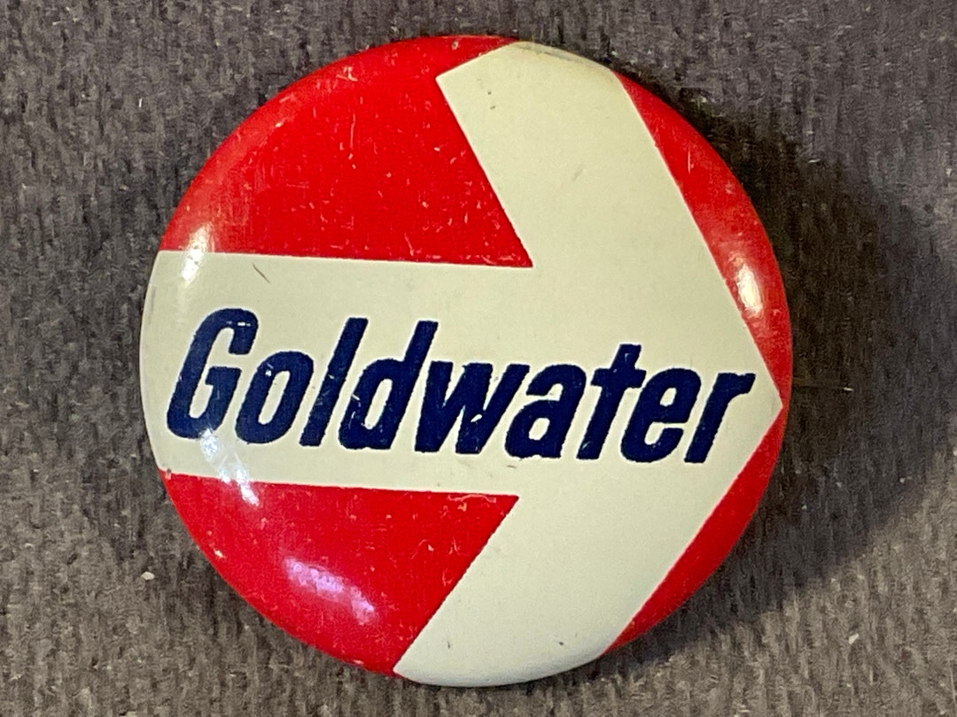 Vintage 1964 Goldwater Forward Facing Arrow - Barry Goldwater ...
