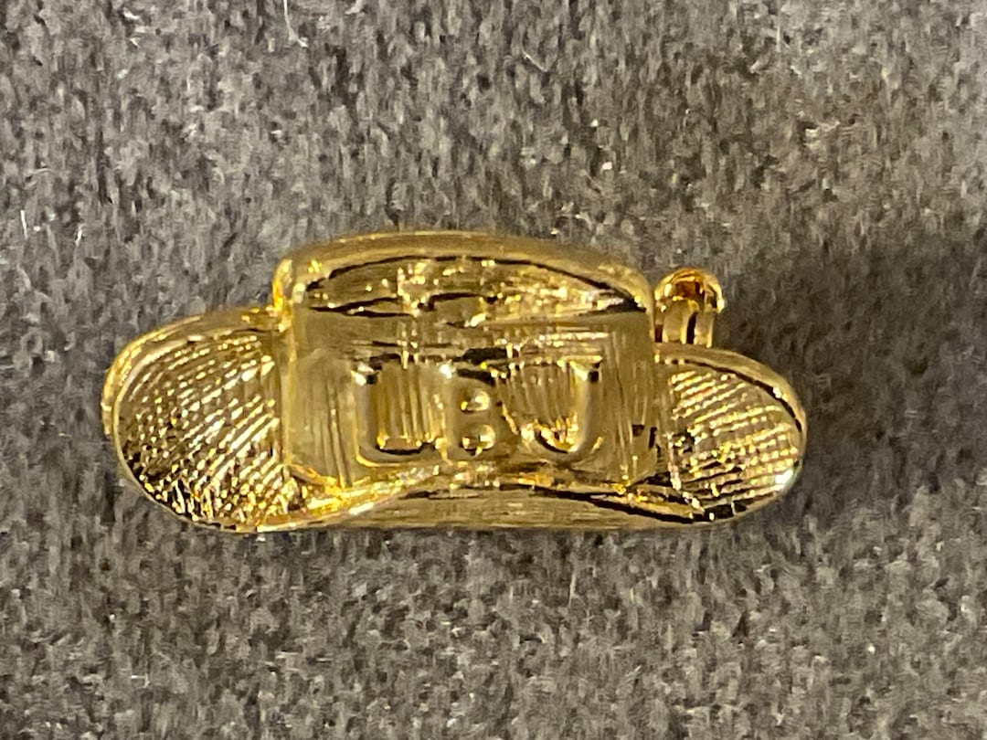 Vintage 1964 LBJ (lyndon Johnson) Cowboy Hat Presidential Campaign ...