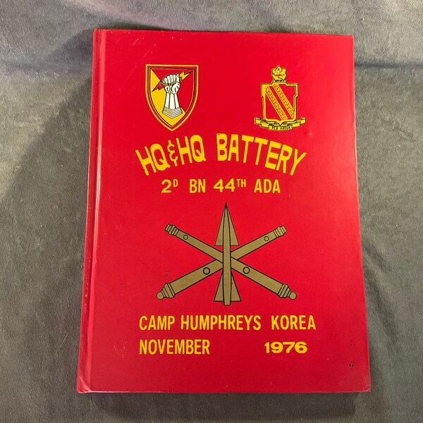 Us Army Korea Yearbo - Etsy