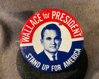 1968 Wallace Button - Etsy