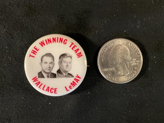 Vintage The Winning Team Wallace-LeMay Jugate Politic… - Gem