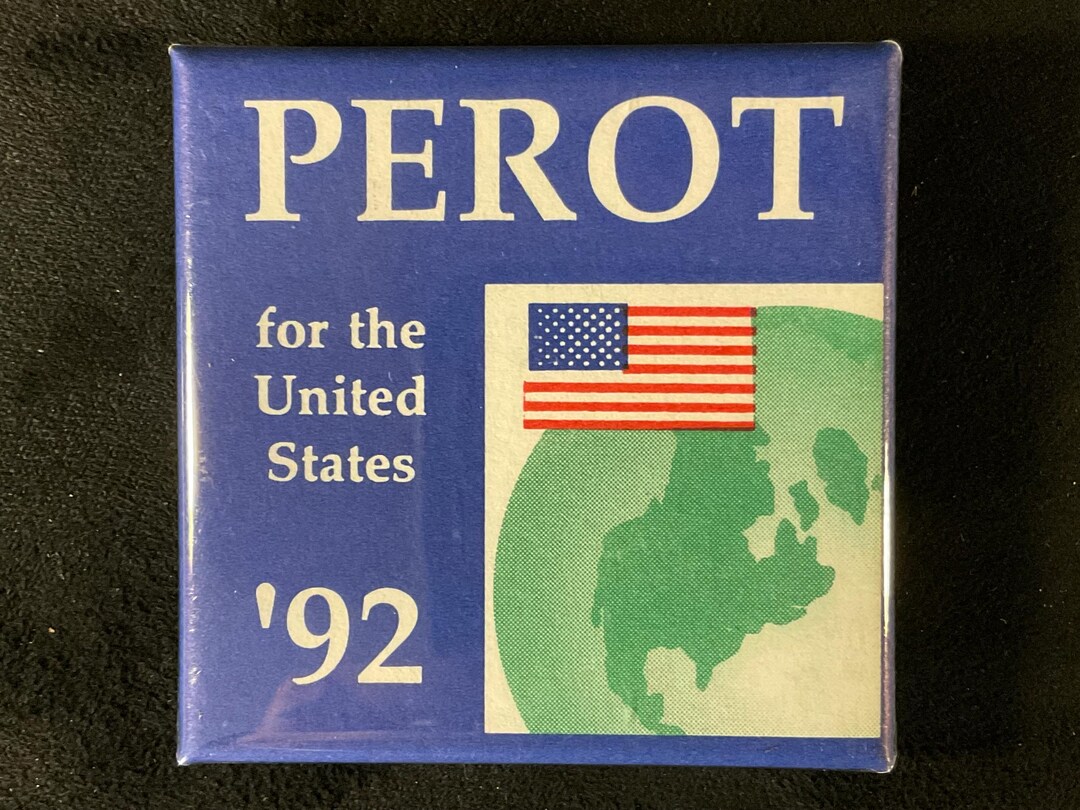 Vintage Perot for the United States ‘92 - Ross Perot Presidential ...