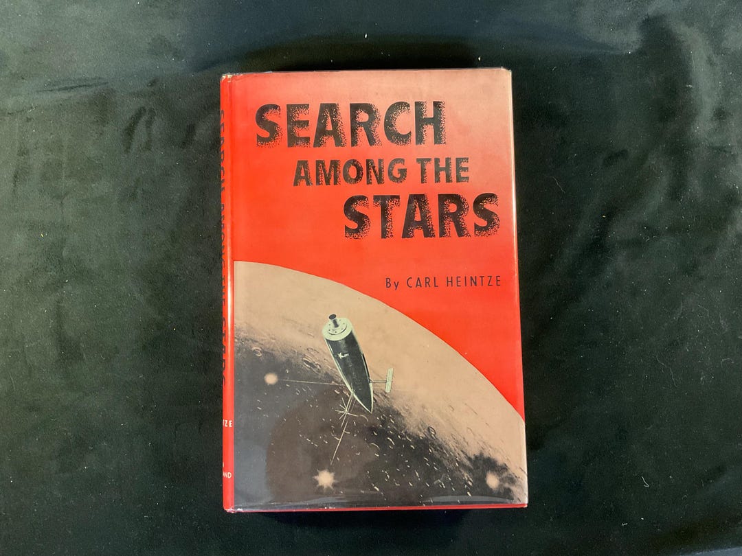Vintage Search Among the Stars Book: 1966 1st Edition, Space ...