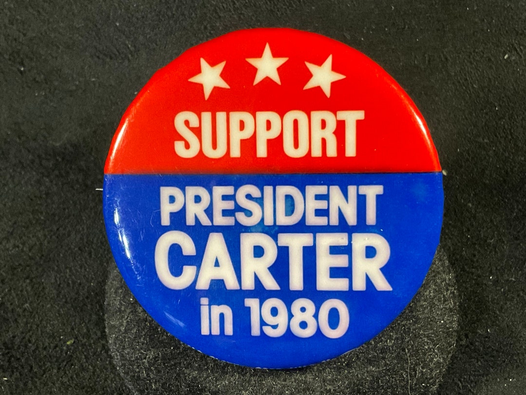 Vintage Support President Carter in 1980 - Jimmy Carter Re-election ...