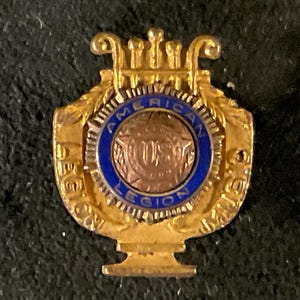 Vintage Legion Music - American Legion Membership Lapel Pin - Legion ...