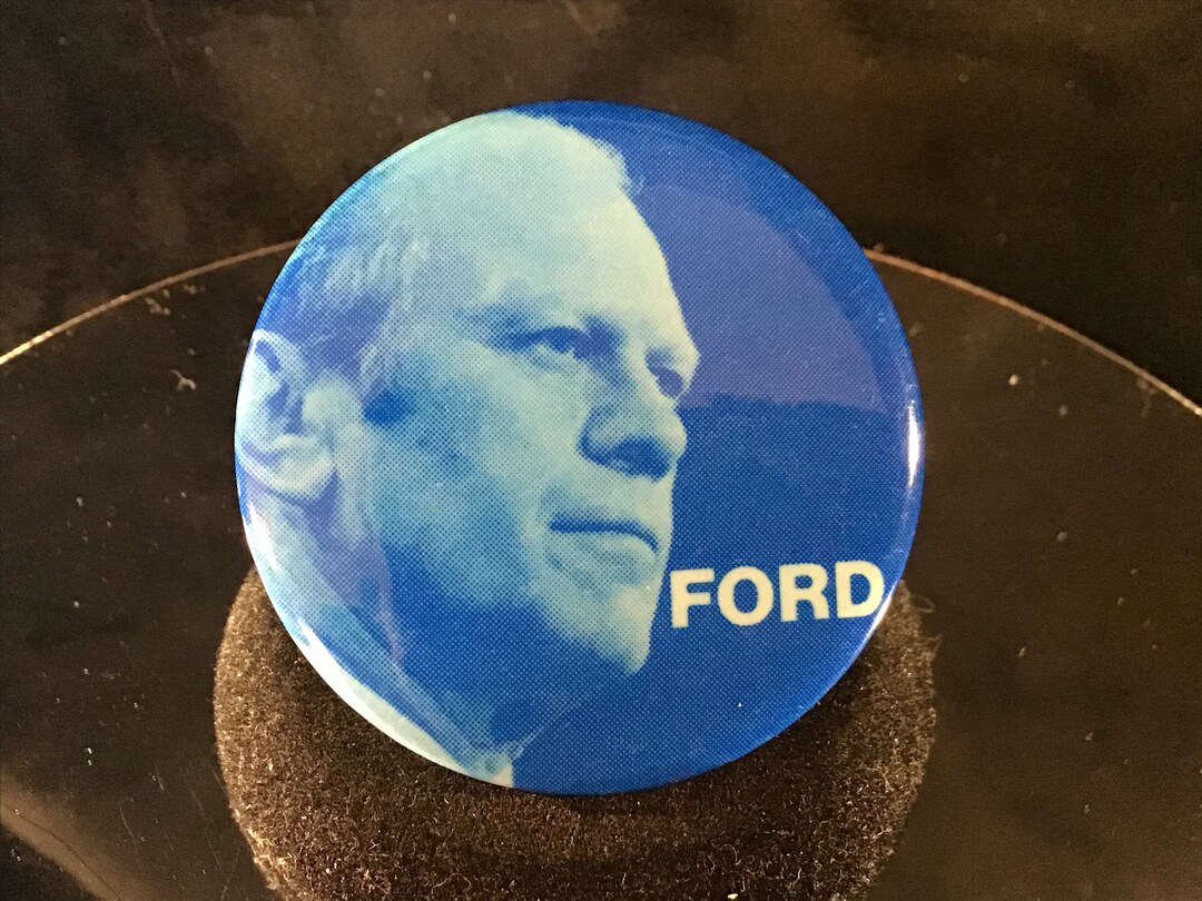Vintage Ford 1976 Presidential Campaign Pinback/button - Gerald Jerry ...