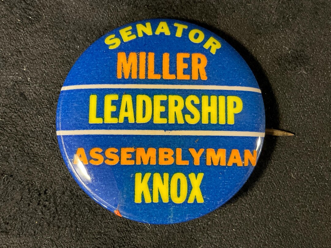 Vintage Senator Miller Leadership Assemblyman Knox - 1970’s California ...