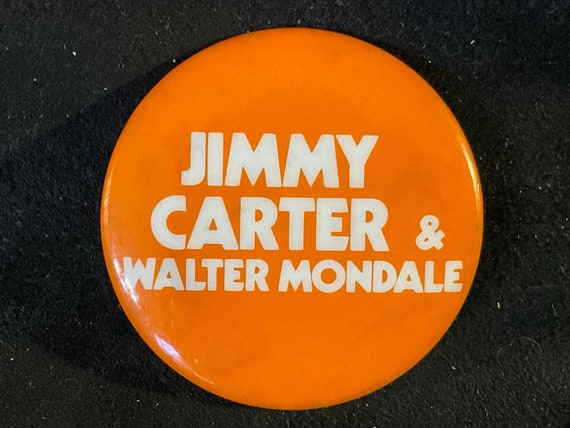 Vintage Jimmy Carter and Walter Mondale - 1976 Presid… - Gem