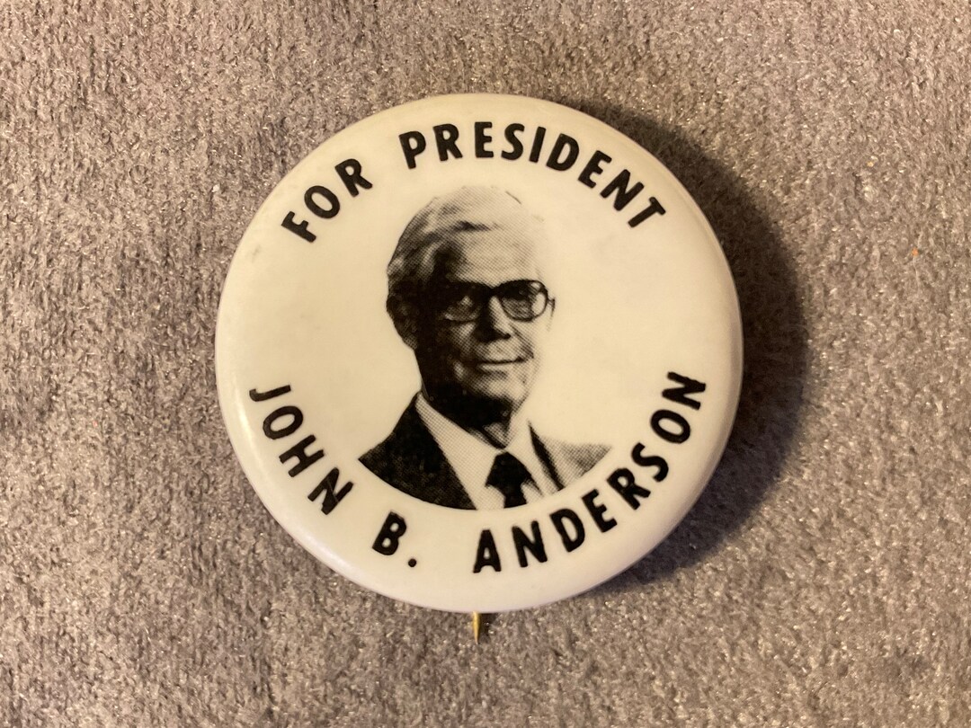 Vintage John B. Anderson for President - 1980 Anderson President ...