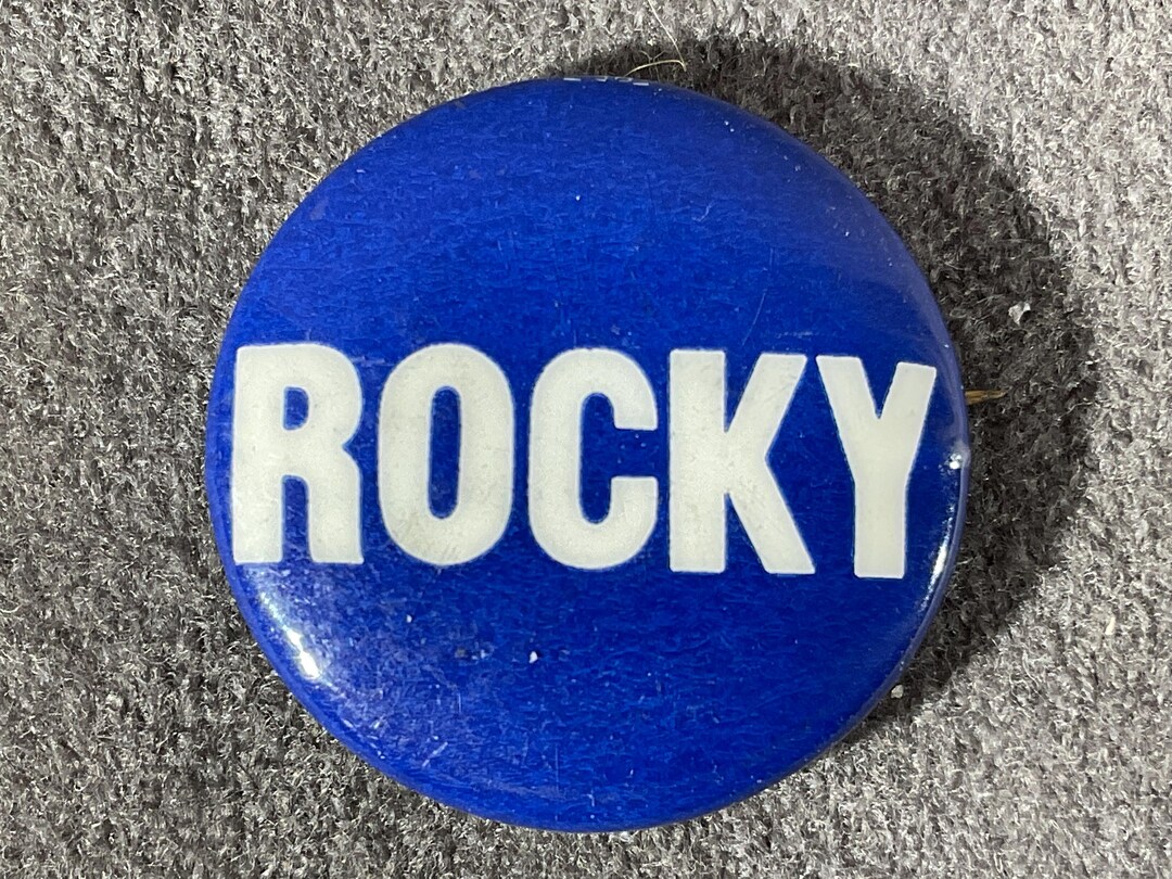 Rocky - 1960’s Nelson Rockefeller Presidential Campaign Pinback/button ...