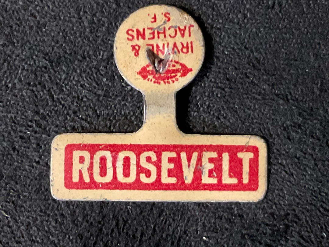 Vintage Roosevelt Franklin D. Roosevelt 1930/40s Presidential Campaign ...