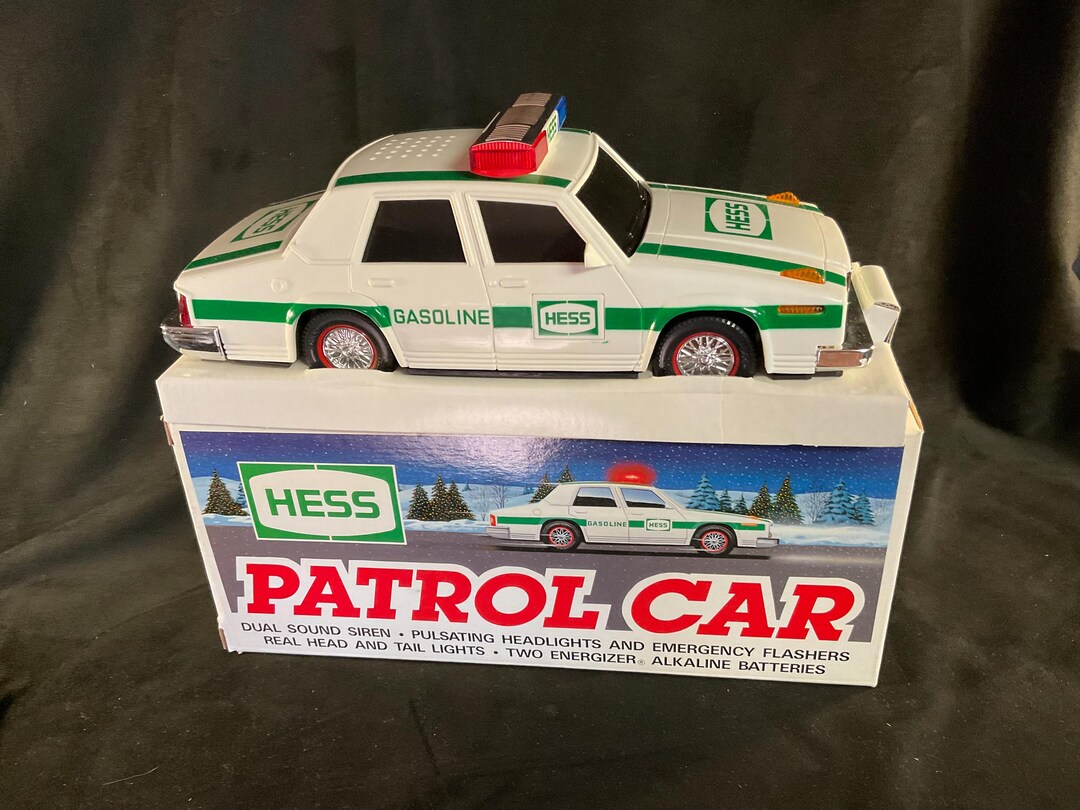 Vintage 1993 Hess Toy Police Patrol Car - Unopened/not Played With in ...