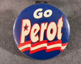 Ross Perot Button - Etsy
