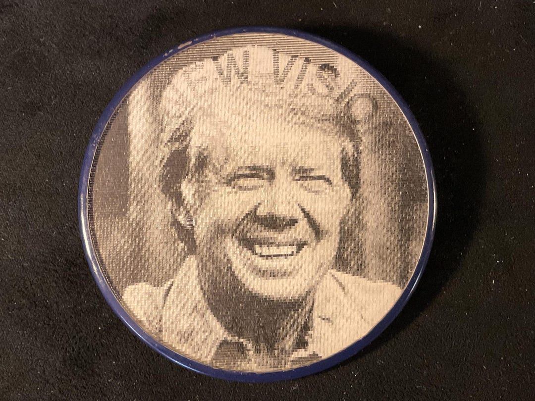 Vintage 1976 Jimmy Carter A Vision for America Flasher Presidential ...