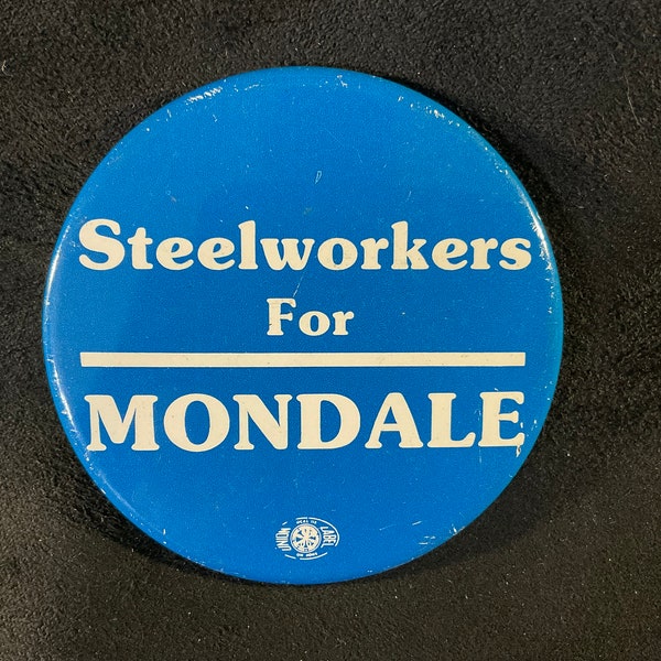 Mondale Ferraro Pin - Etsy