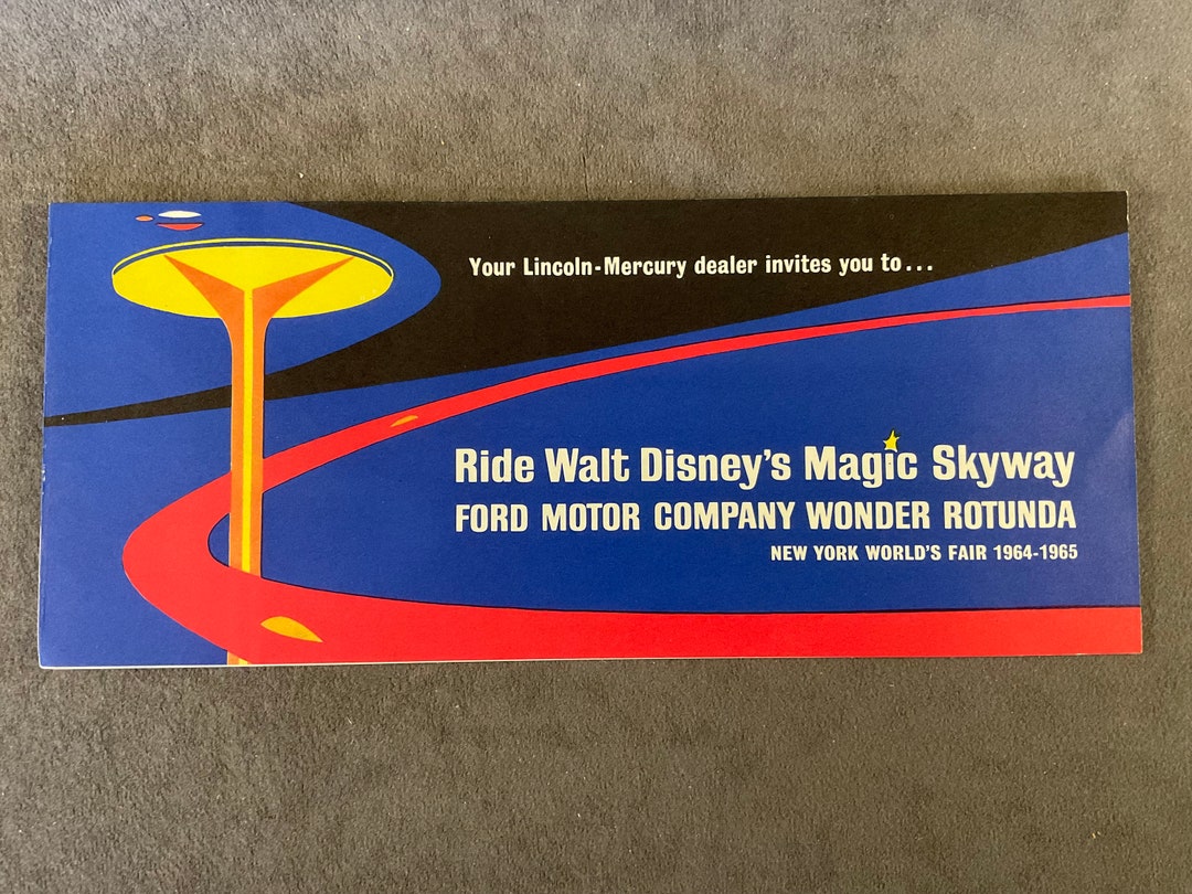 Vintage 1964 Ride Walt Disney’s Magic Skyway Ford Motor Company Wonder ...