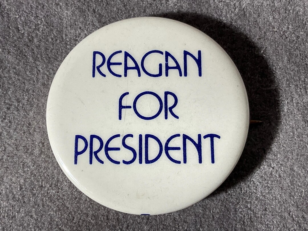 Vintage Reagan for President - Ronald Reagan 1976 Presidential Campaign ...