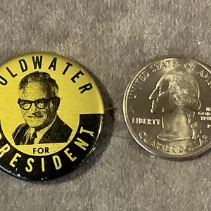 Vintage Goldwater for President - 1964 Barry Goldwater Presidential ...