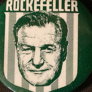 Vintage Rockefeller Nelson Rockefeller Presidential Campaign Pinback ...