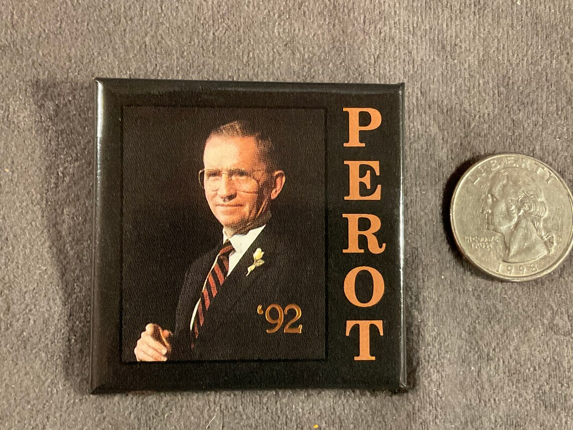 Vintage Perot 92 Ross Perot Presidential Campaign | Etsy