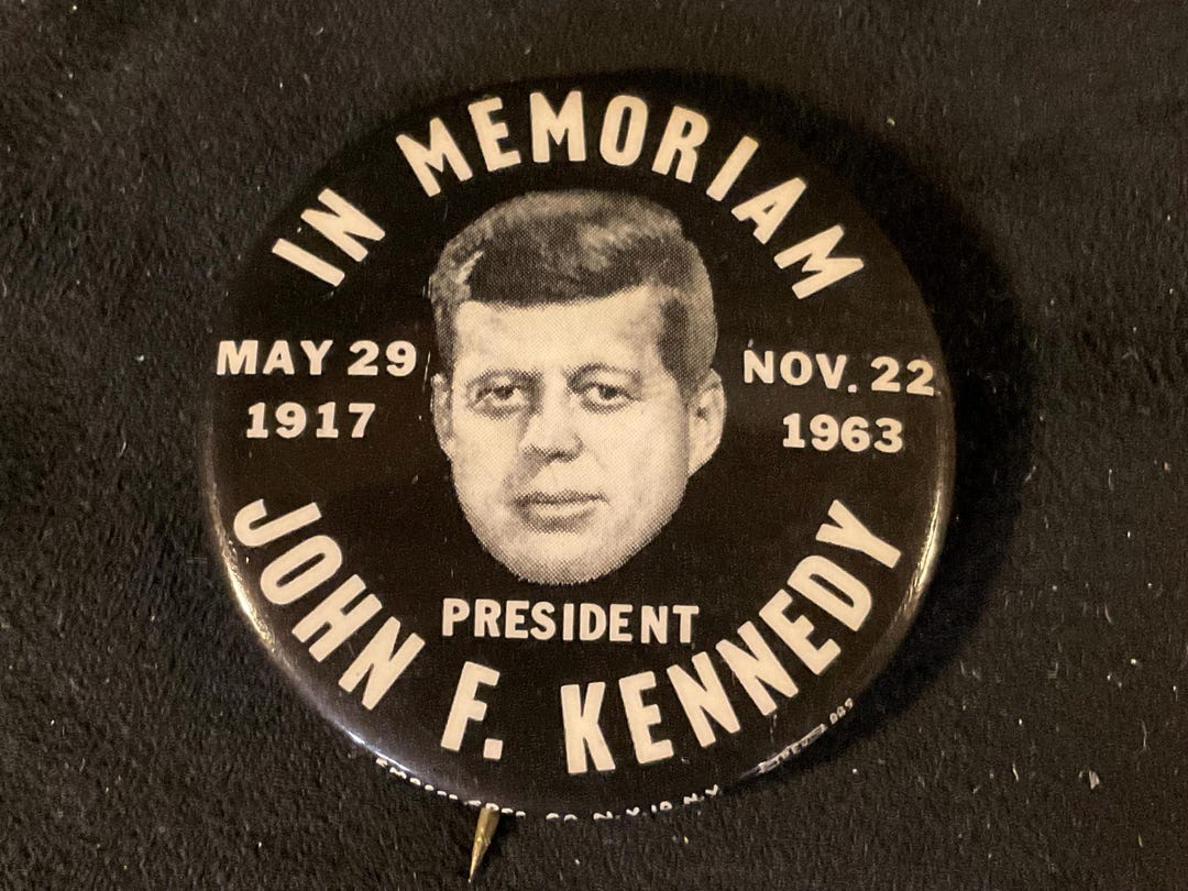 Vintage in Memoriam President John F. Kennedy May 29 1917 Nov 22 1963 ...