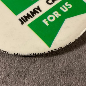 Vintage Jimmy Carter for Us 1976 Jimmy Carter Presidential Campaign ...