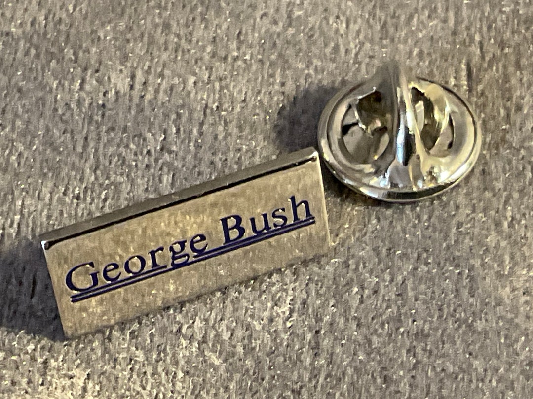 Vintage George Bush - George HW Bush Presidential Campaign Lapel Pin ...