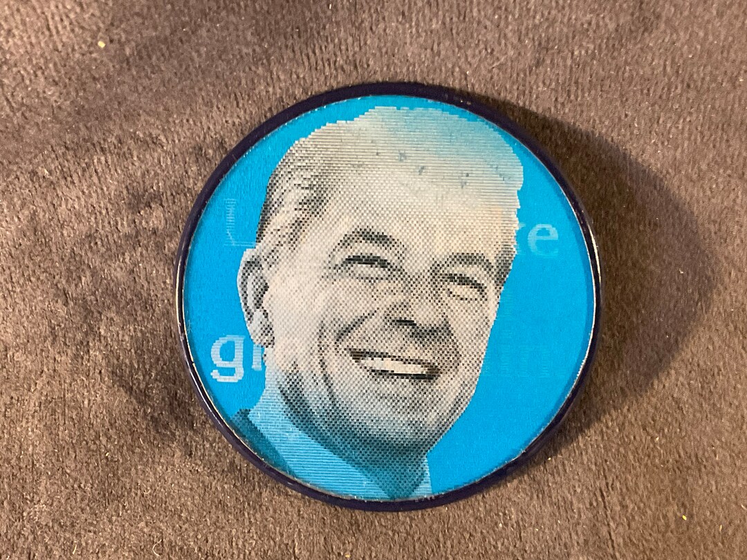 Vintage Ronald Reagan Lets Make America Great Again Lenticular/flasher ...