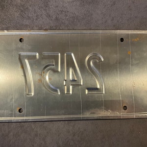 Vintage 1985 Ronald Reagan Washington DC Presidential Inaugural License ...