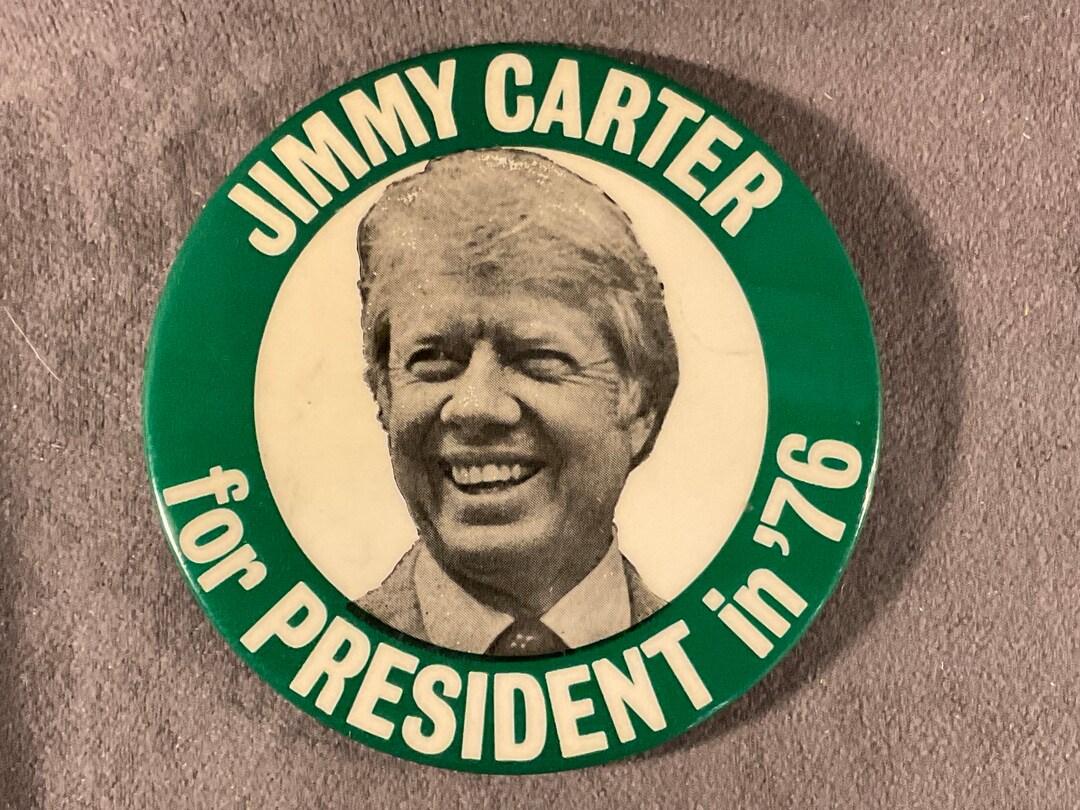 Vintage Jimmy Carter for President in 76 1976 Carter Presidential ...