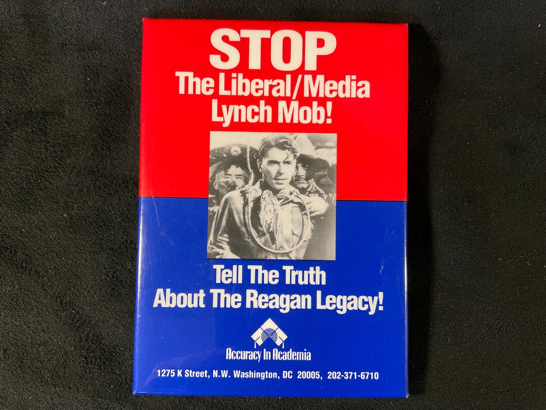 Vintage Tell the Truth About the Reagan Legacy STOP the Liberal Media ...